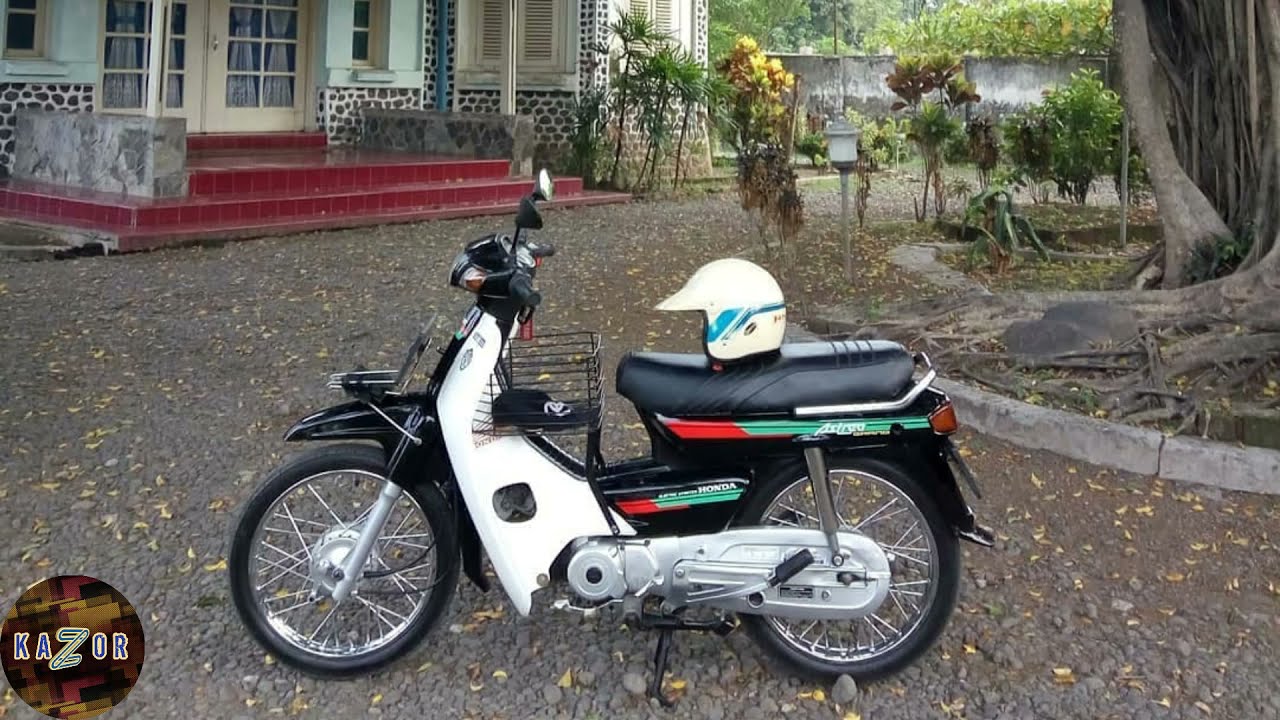 70 Modifikasi Honda Astrea Grand Standar Keren. - YouTube