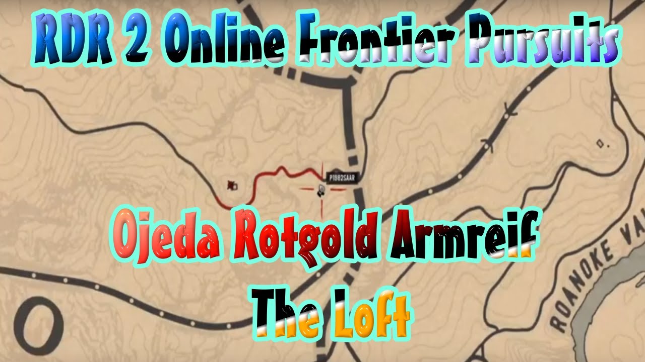 RDR 2 Online Frontier Pursuits - Sammlerfundort - Ojeda Rotgold Armreif ...
