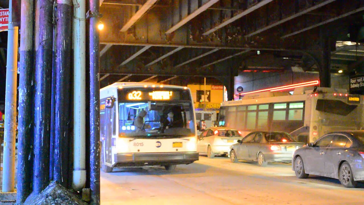 MTA New York City Bus 2011 Nova Bus LFS 8015 On The Q32 @ Roosevelt ...