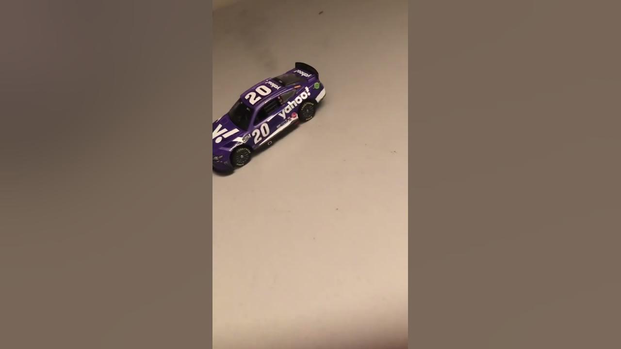Christopher bell yahoo! diecast review and new custom decals - YouTube