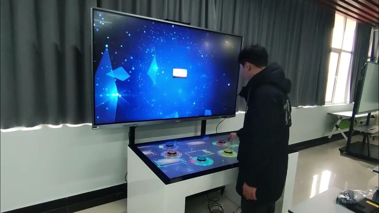 Tangible Tables: Revolutionizing Object Recognition in Exhibition Halls - YouTube