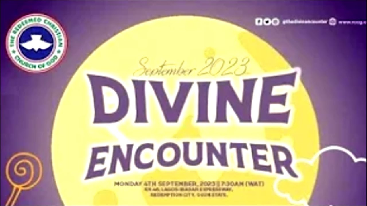 RCCG SEPTEMBER 2023 DIVINE ENCOUNTER - YouTube