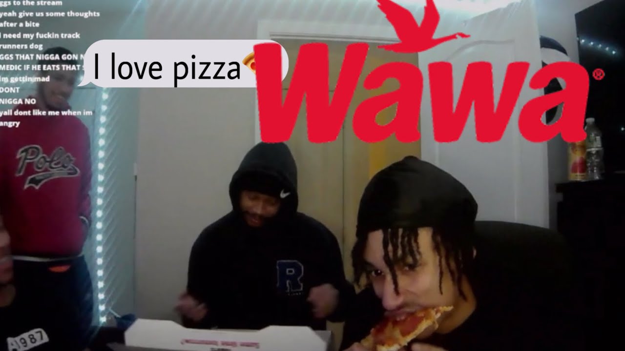 FAM TRYING WAWA PIZZA “THE BEST GAS STATION PIZZA” - YouTube