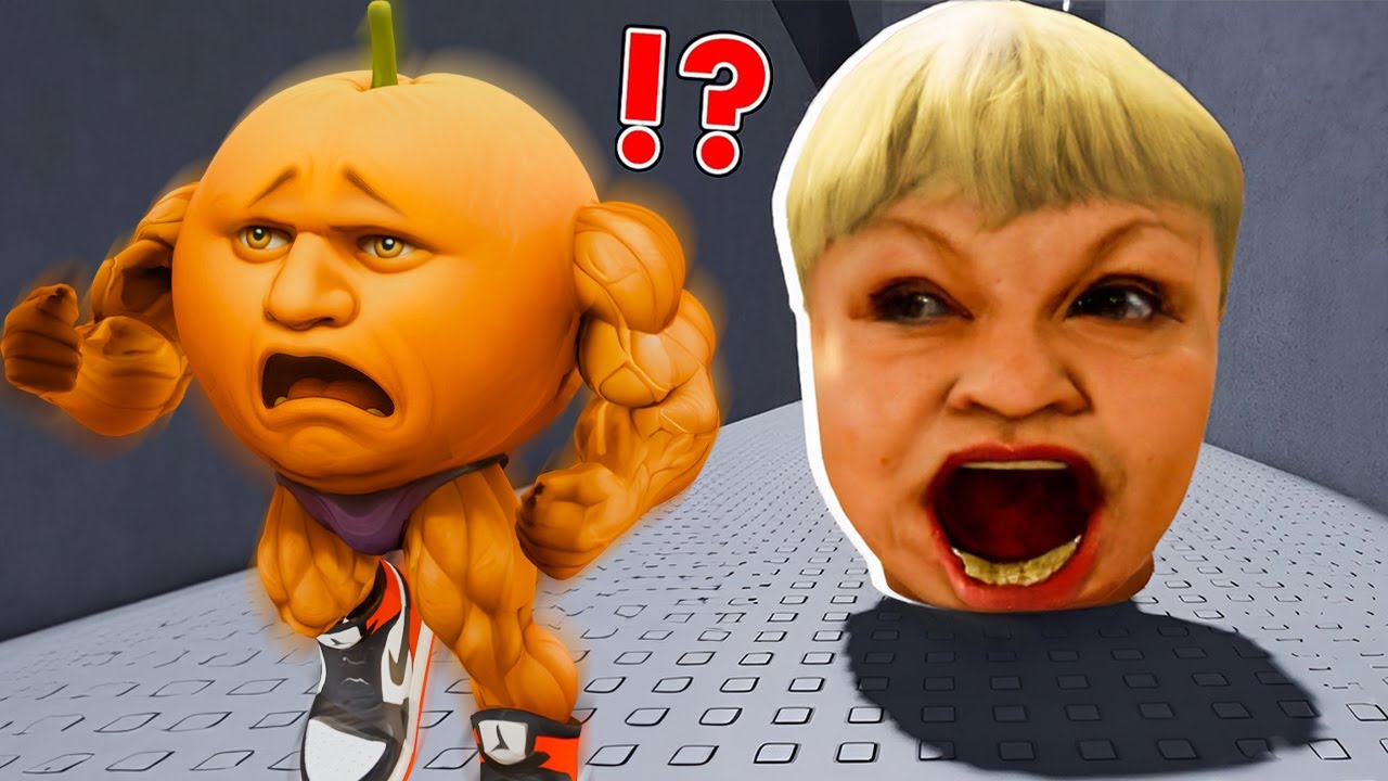 Udin Din Din Dun Plays Roblox Escape Angry Head - YouTube