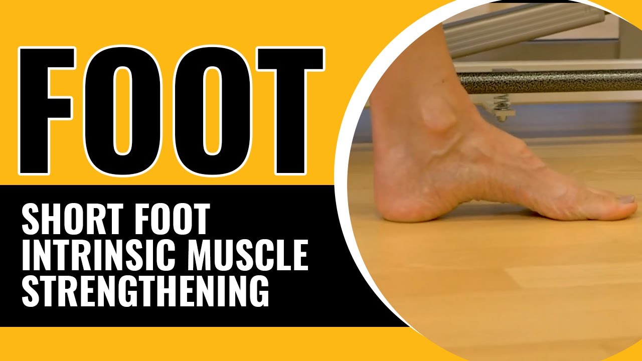 Foot - short foot intrinsic muscle strengthening - YouTube