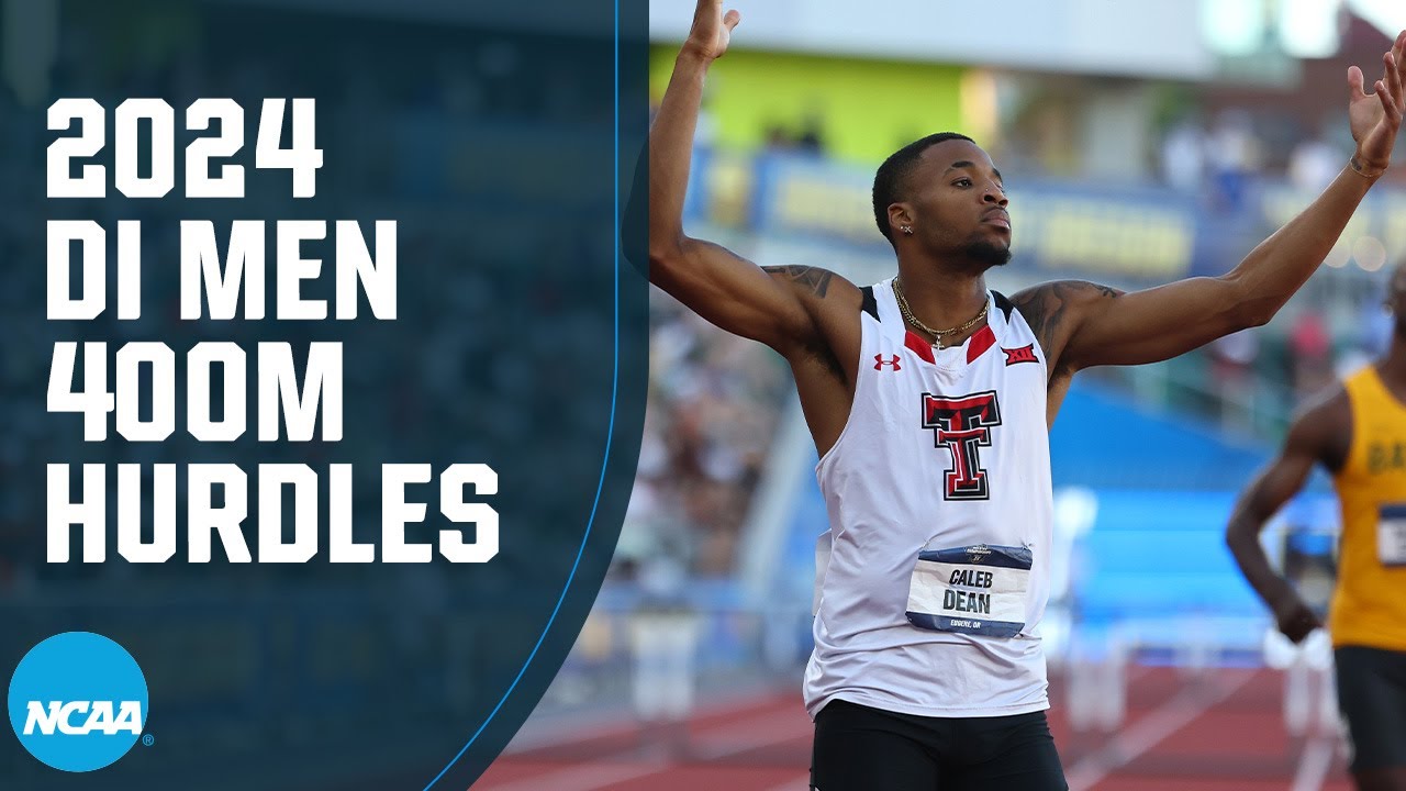 Men's 400m hurdles final - 2024 NCAA outdoor track and field ...