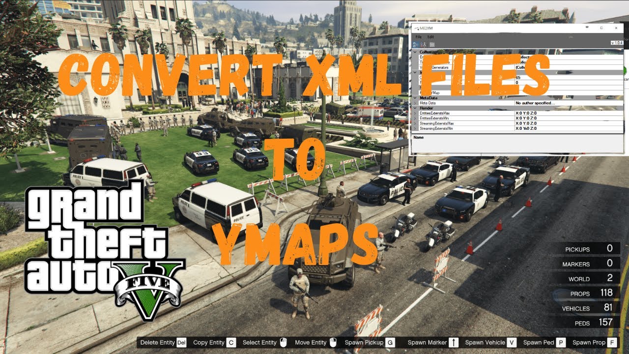 How To Convert Any Map Editormenyoo Map Into A Ymap Working 2022 Fivem Youtube