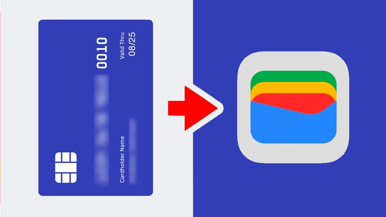How to Add a Card to GOOGLE WALLET - YouTube