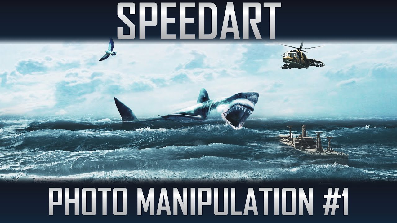 "Through the ocean" Photo Manipulation SpeedArt #1 - YouTube
