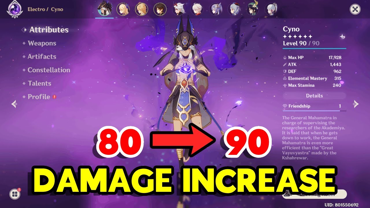 Leveling Cyno 80 to 90 Worth It? Genshin Impact - YouTube