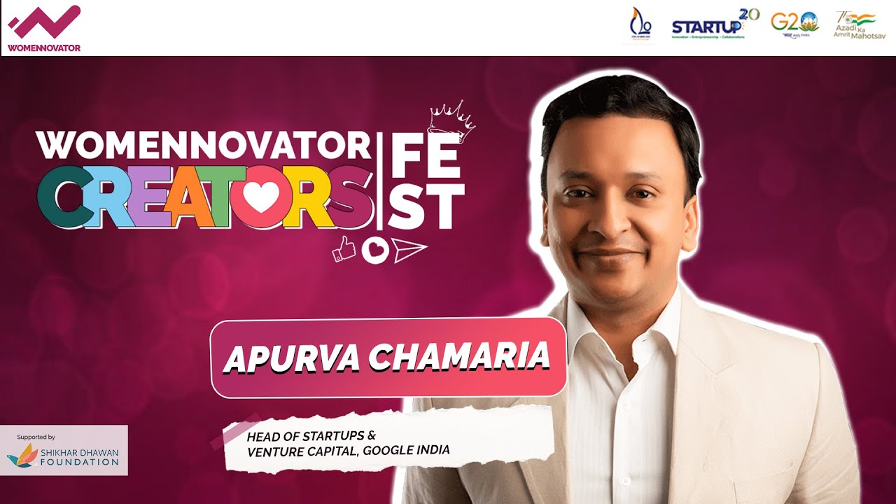 Apurva Chamaria | Womennovator Creator's Fest 2022-23 - YouTube