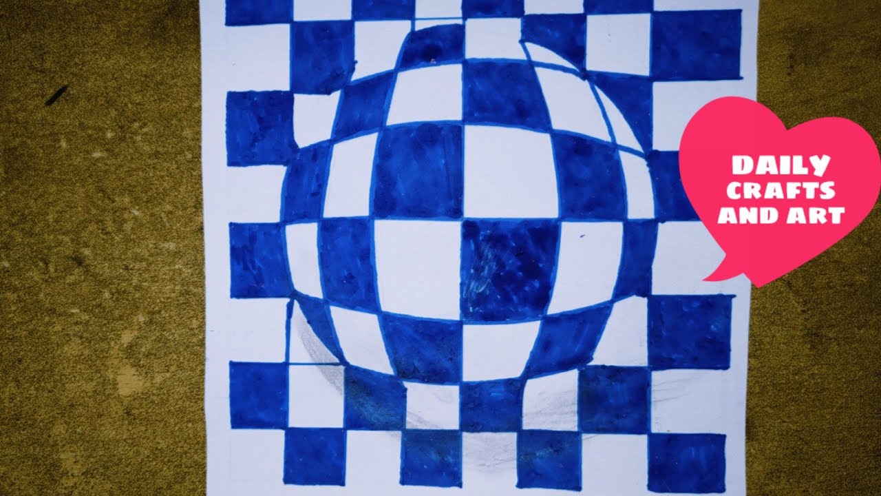 How to Make Easy trick Geometrical 3D Art - YouTube