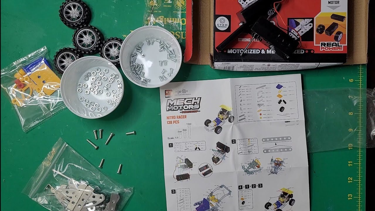 Jasper Builds - Ep 14 - Mech Motors Workshop Nitro Racer by Metal Tech ...