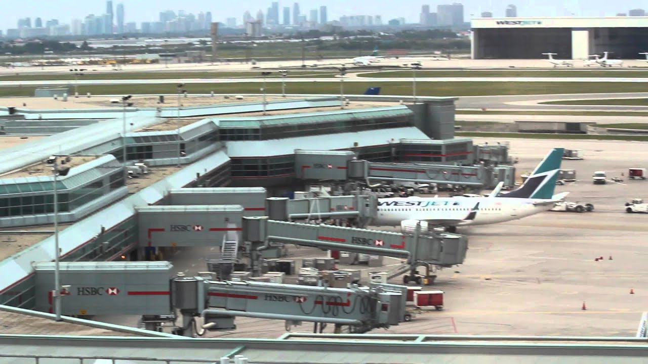 Toronto Terminal 3 Overview - YYZ - KLM, Saudi, Westjet - YouTube