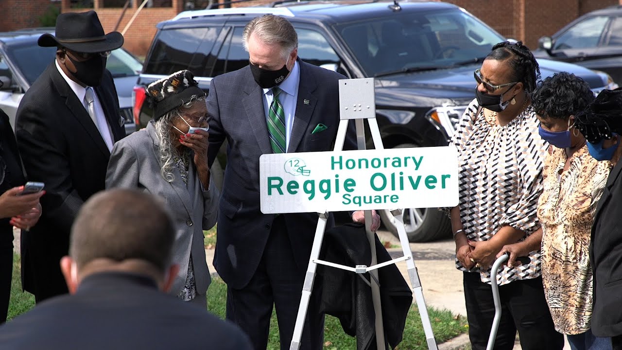 Reggie Oliver Ceremony - YouTube