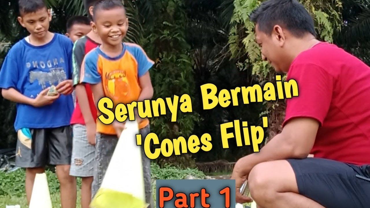 Bermain 'Cones Flip' Selepas Latihan - YouTube