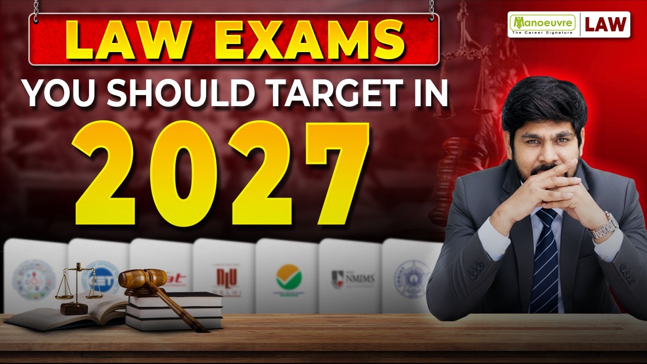 Which LAW Entrance Exam You Should Target in 2027? | All LAW Entrance ...