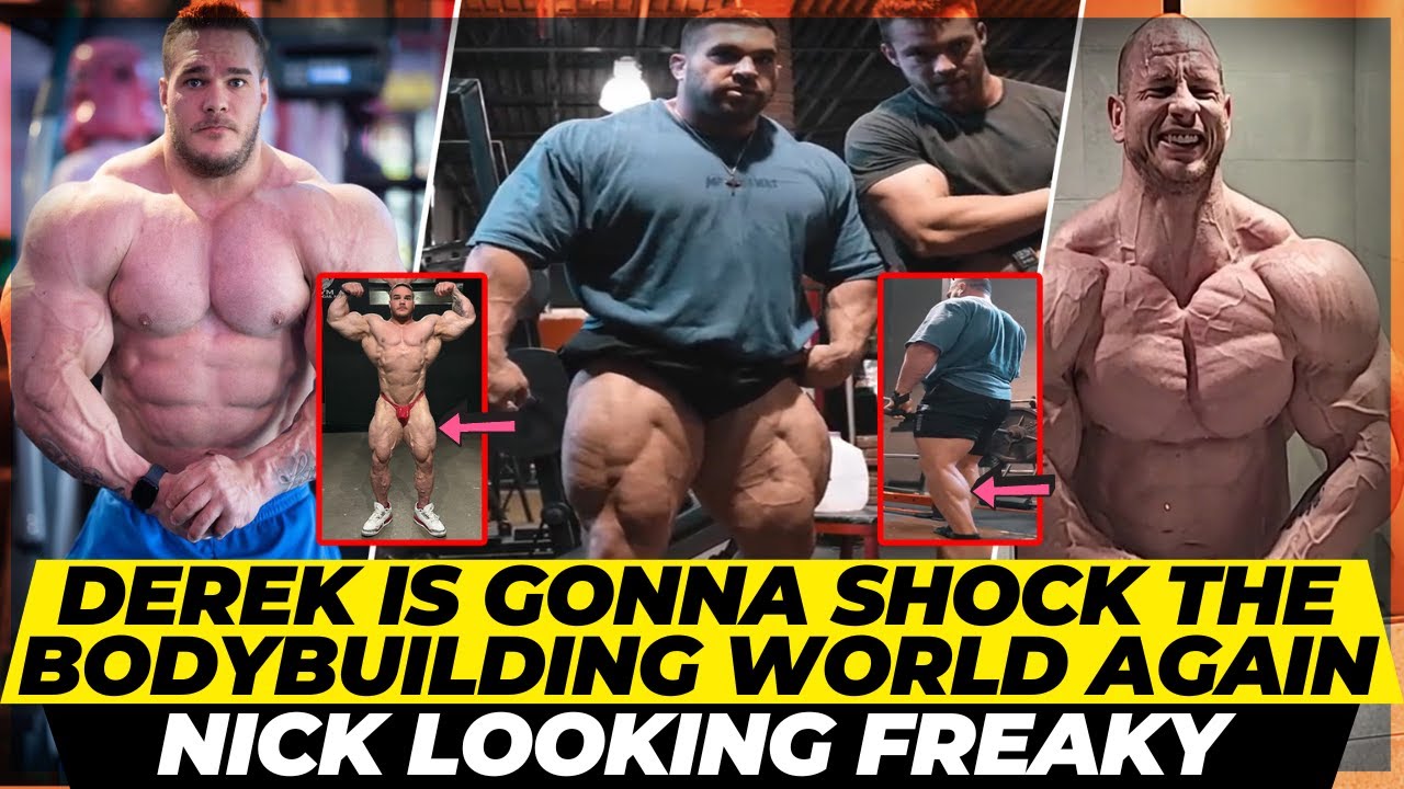 Derek Lunsford is gonna shock the bodybuilding world again + Nick ...