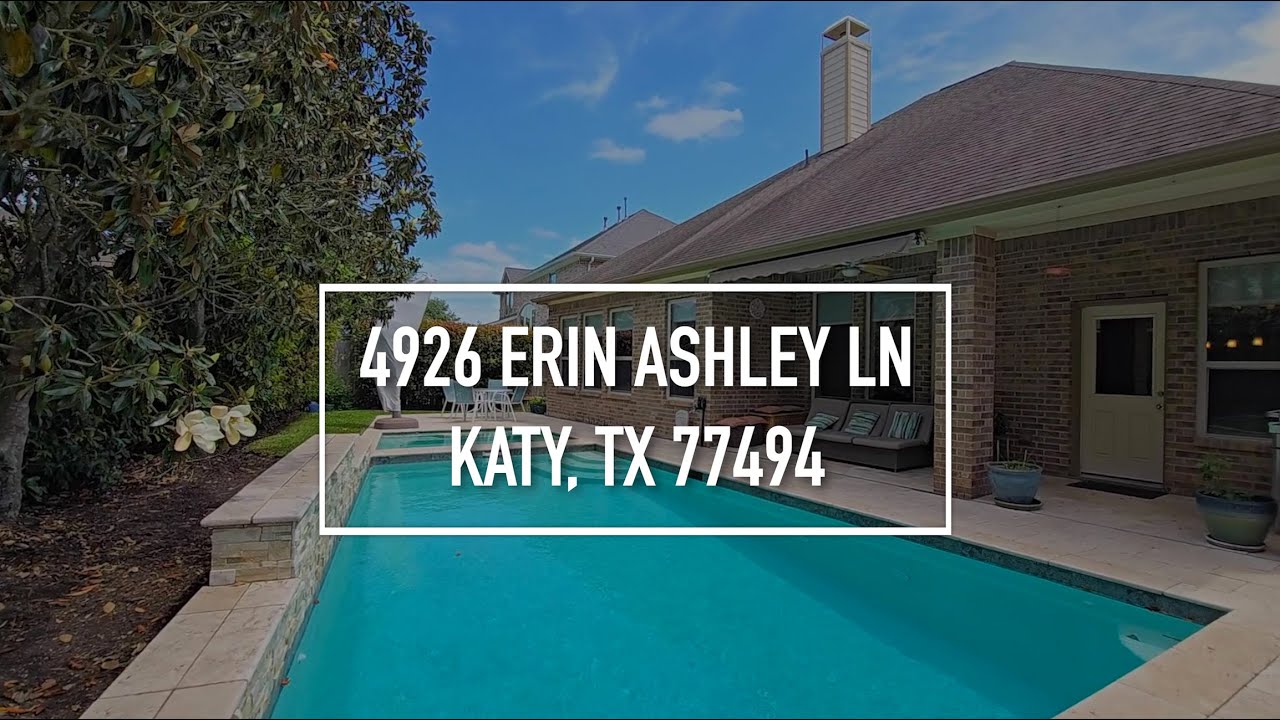4926 Erin Ashley Ln, Katy, TX 77494, - YouTube