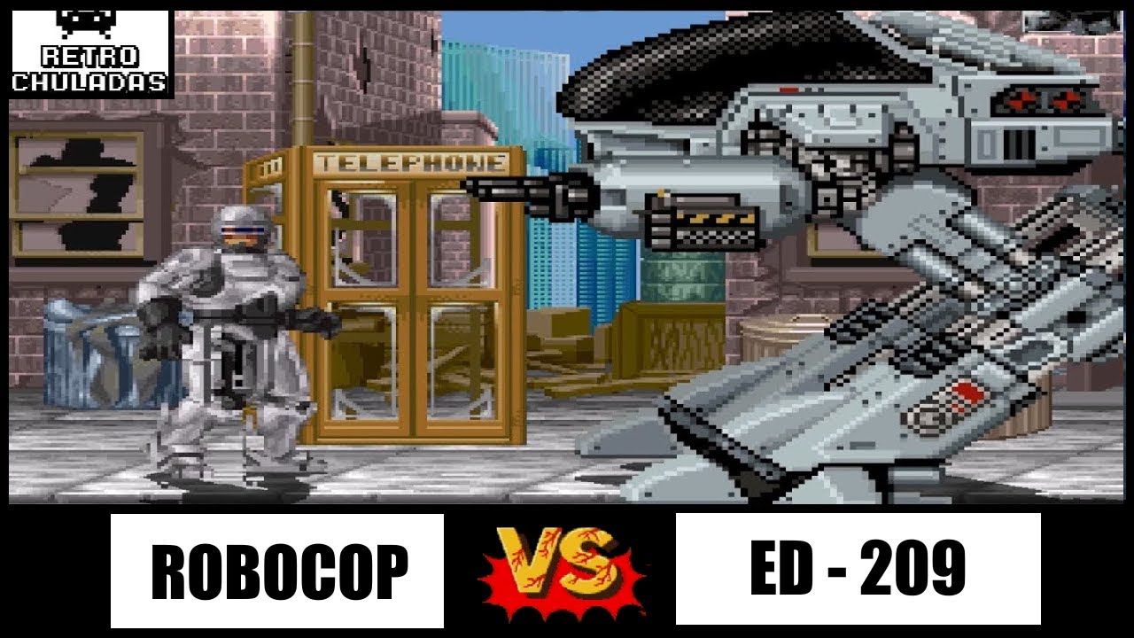 👮 ROBOCOP VS ED-209 🤖 ¿Quién es Mejor? 🏆 - YouTube