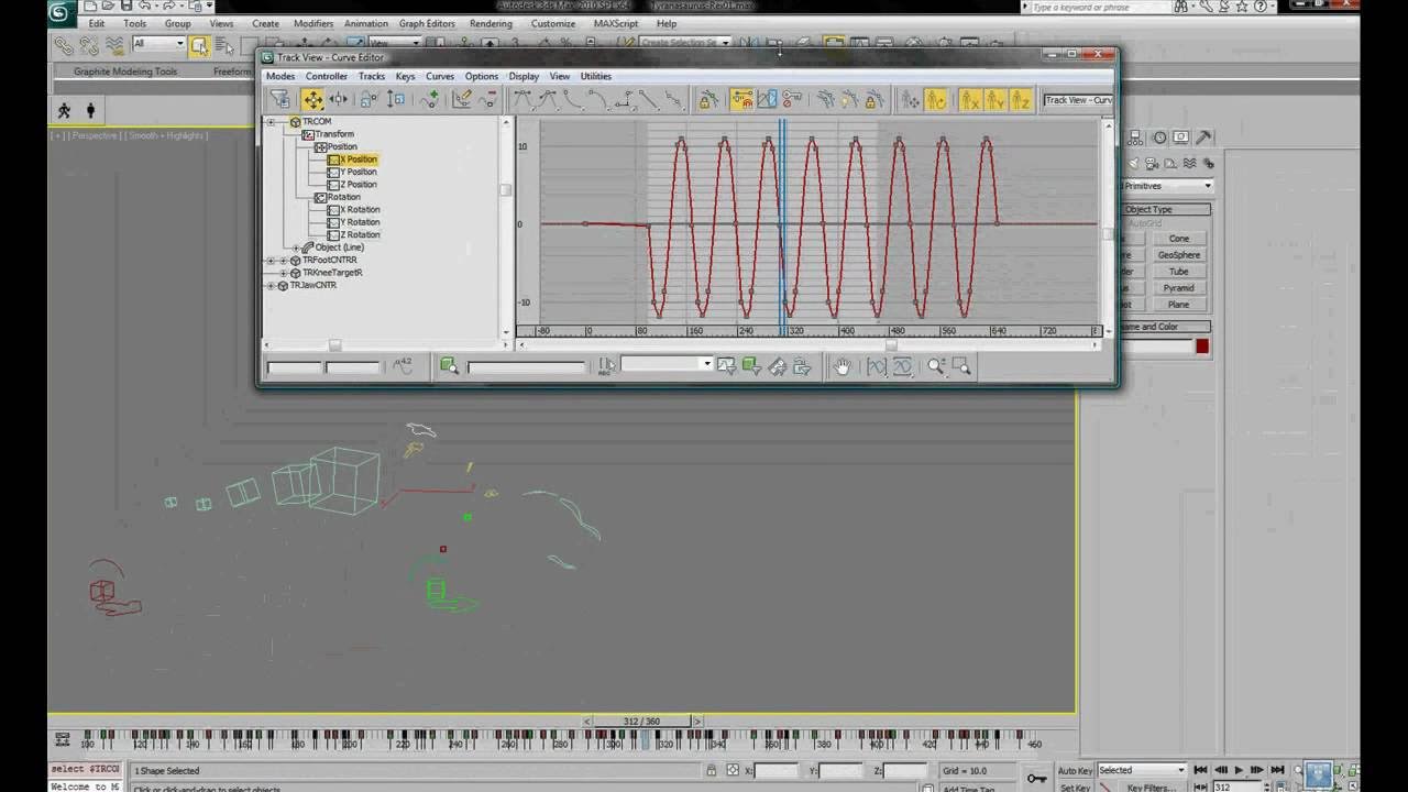 How to duplicate keyframes in 3ds max - YouTube