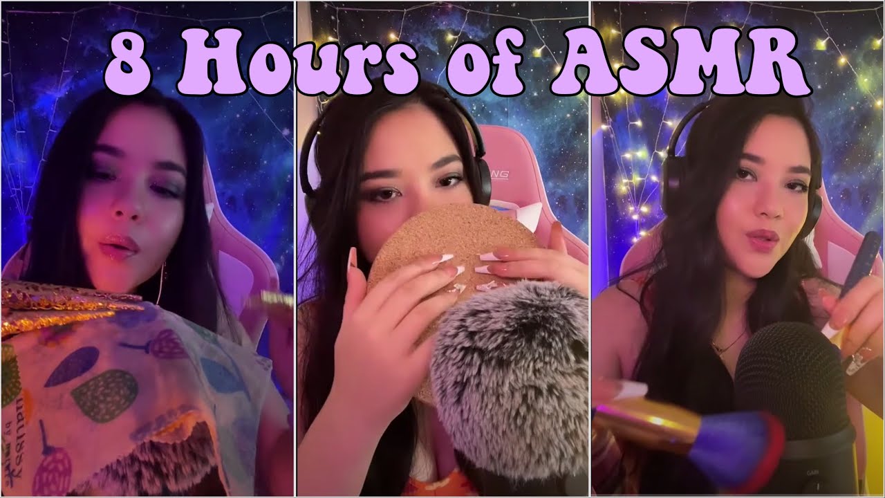 8 Hours of Live ASMR ♡ Trigger Assortment (Full Tiktok Live Replay ...