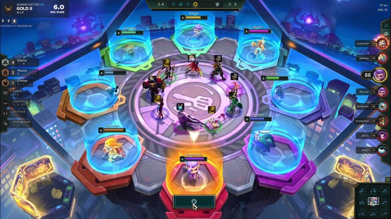 TFT Set 8 Gold Rank LaserCorp Duelist Hacker Zed - YouTube