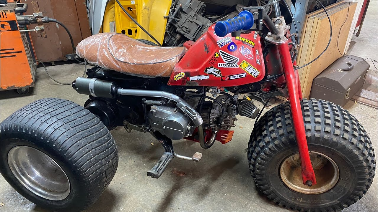 Atc 110 custom retromod part 1 - YouTube