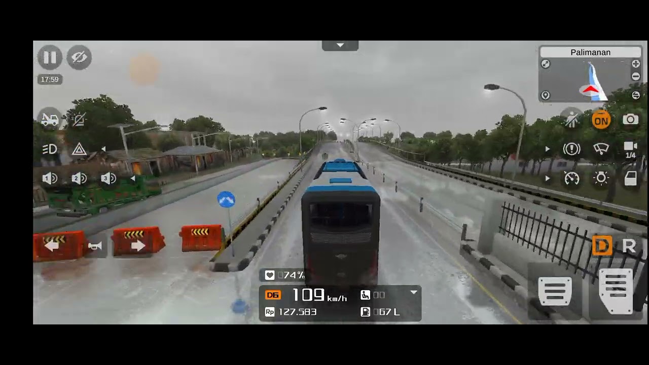 🥰World tour Bus | 3D 2024 Bus Simulator | Bus Simulator Indonesia ...