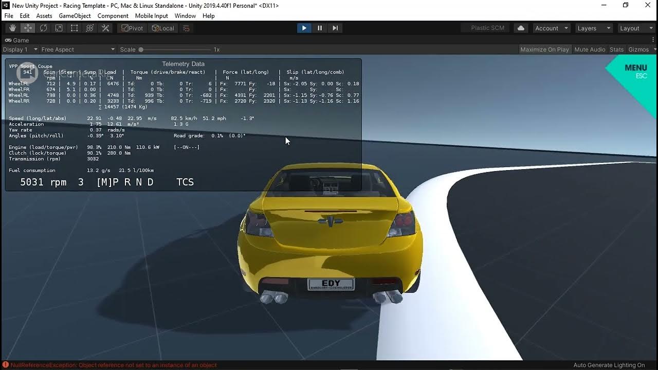 How To + Create A Basic Racing Game + With Zero Development Skills | Unity3d. - YouTube