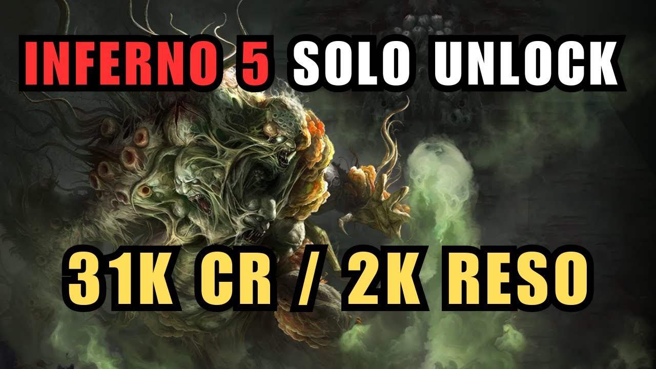 INFERNO 5 unlocked SOLO! : Day1 Splintered Souls [Diablo Immortal ...