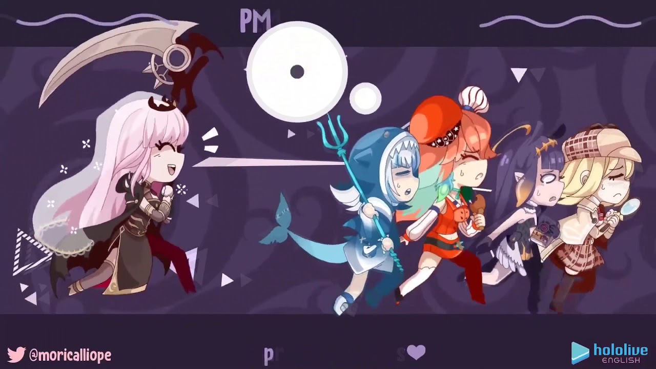 VTuber – Mori Calliope Waiting Screen 1080P - YouTube