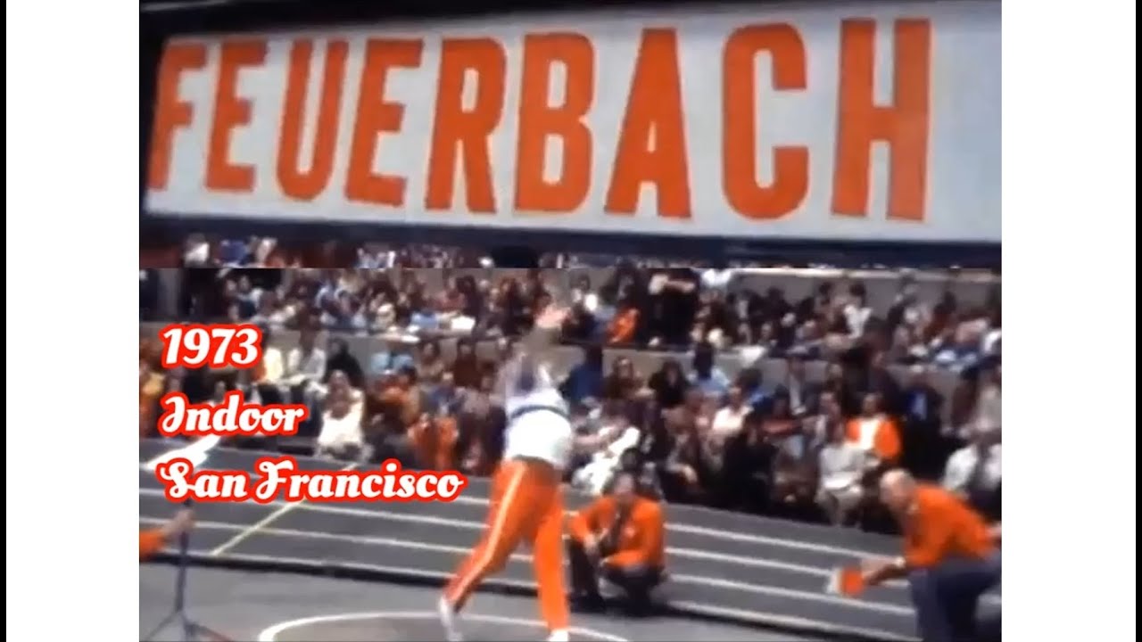 Al Feuerbach (USA) shot put 1973 Indoor San Francisco . - YouTube