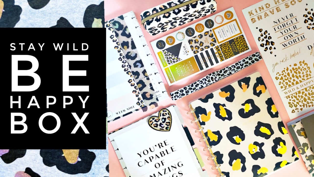 UNBOXING THE NEW STAY WILD BE HAPPY BOX - YouTube