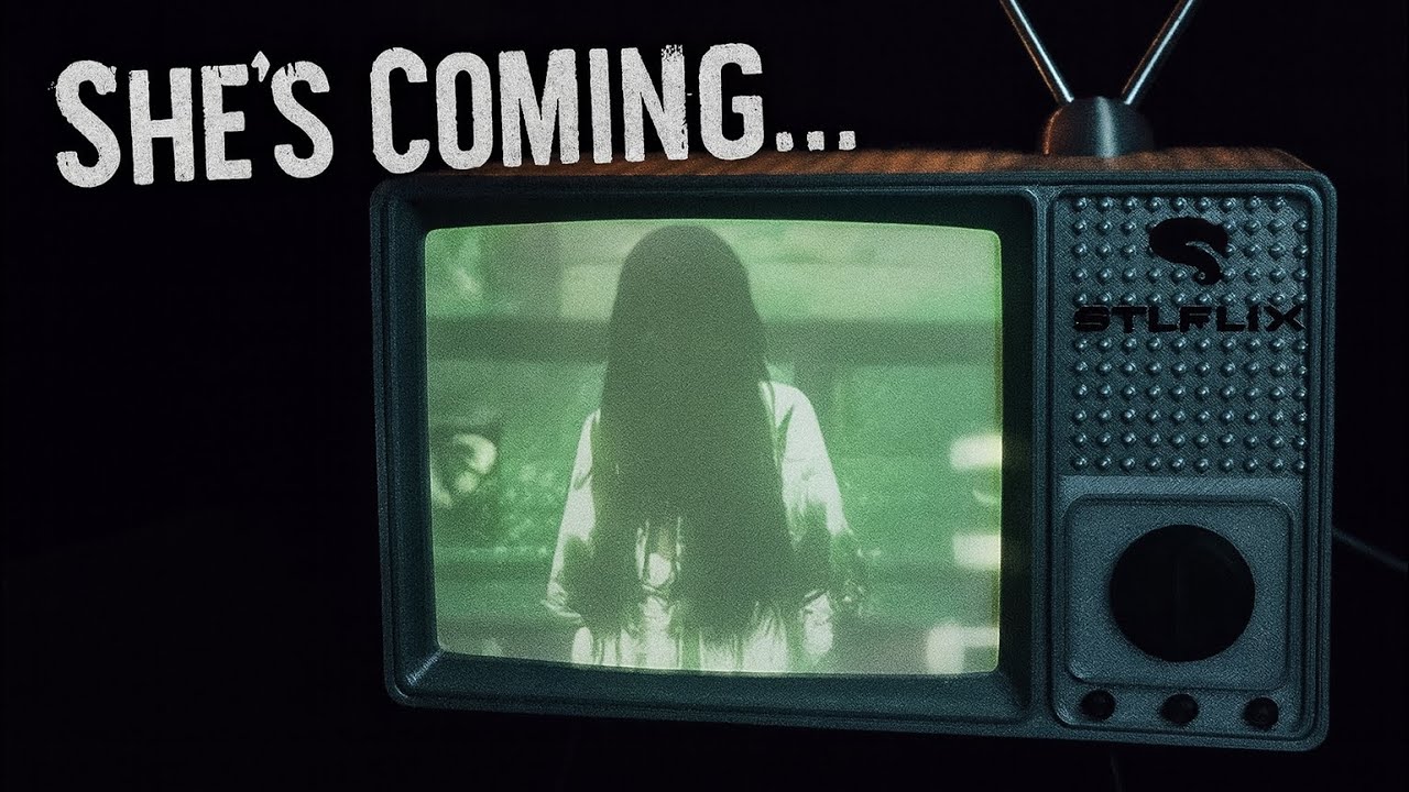 3D Printing a Haunted TV. “The Ring” Lithophane TV Prop Build - YouTube