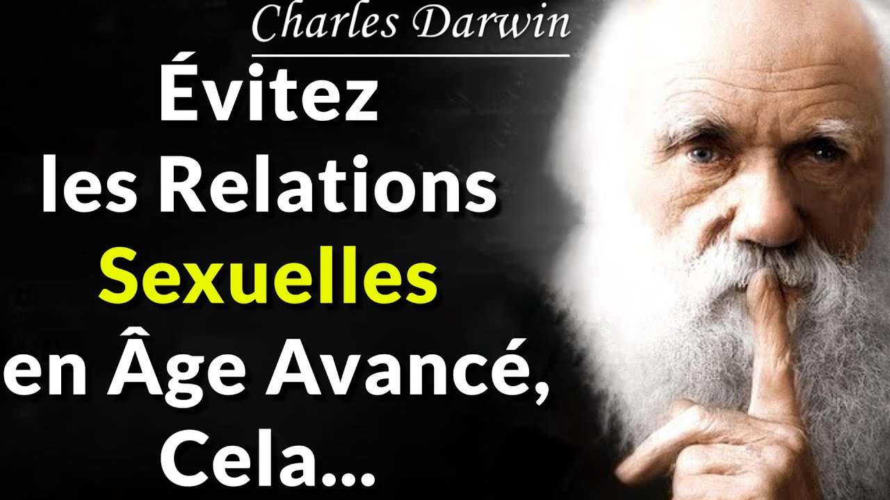 Citations de Charles Darwin sur l'évolution et la Morale - YouTube