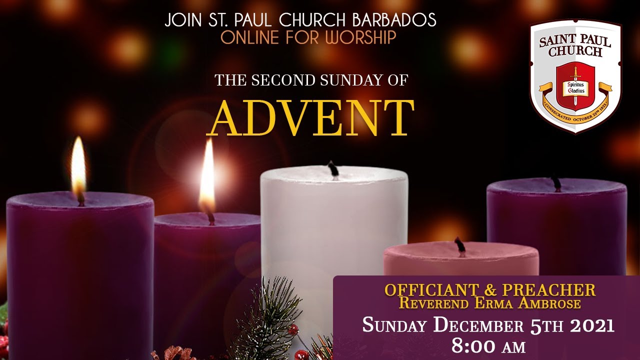 Second Sunday of Advent - December 5th 2021 - YouTube
