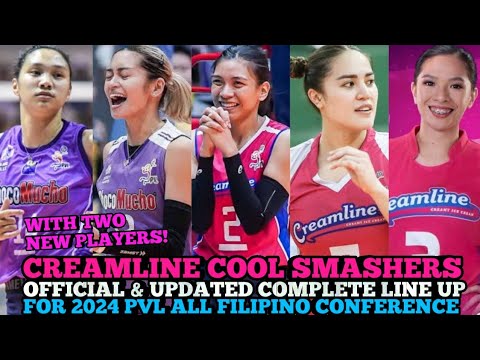 CREAMLINE COOL SMASHERS OFFICIAL & UPDATED COMPLETE LINE UP FOR 2024 ...