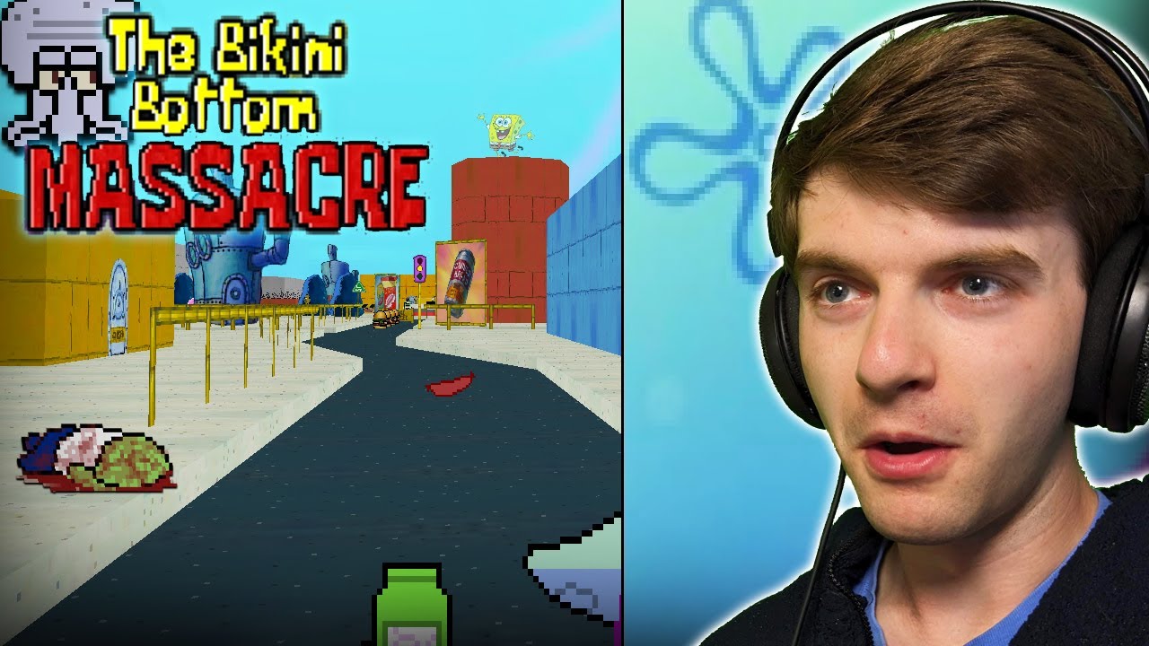 Squidward is MAD! The Bikini Bottom Massacre Doom Mod LIVE Full ...