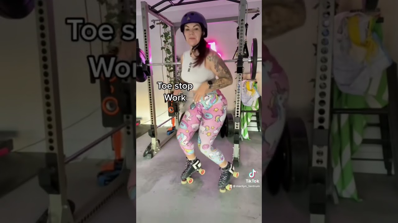 Small space Rollerskating drills - YouTube