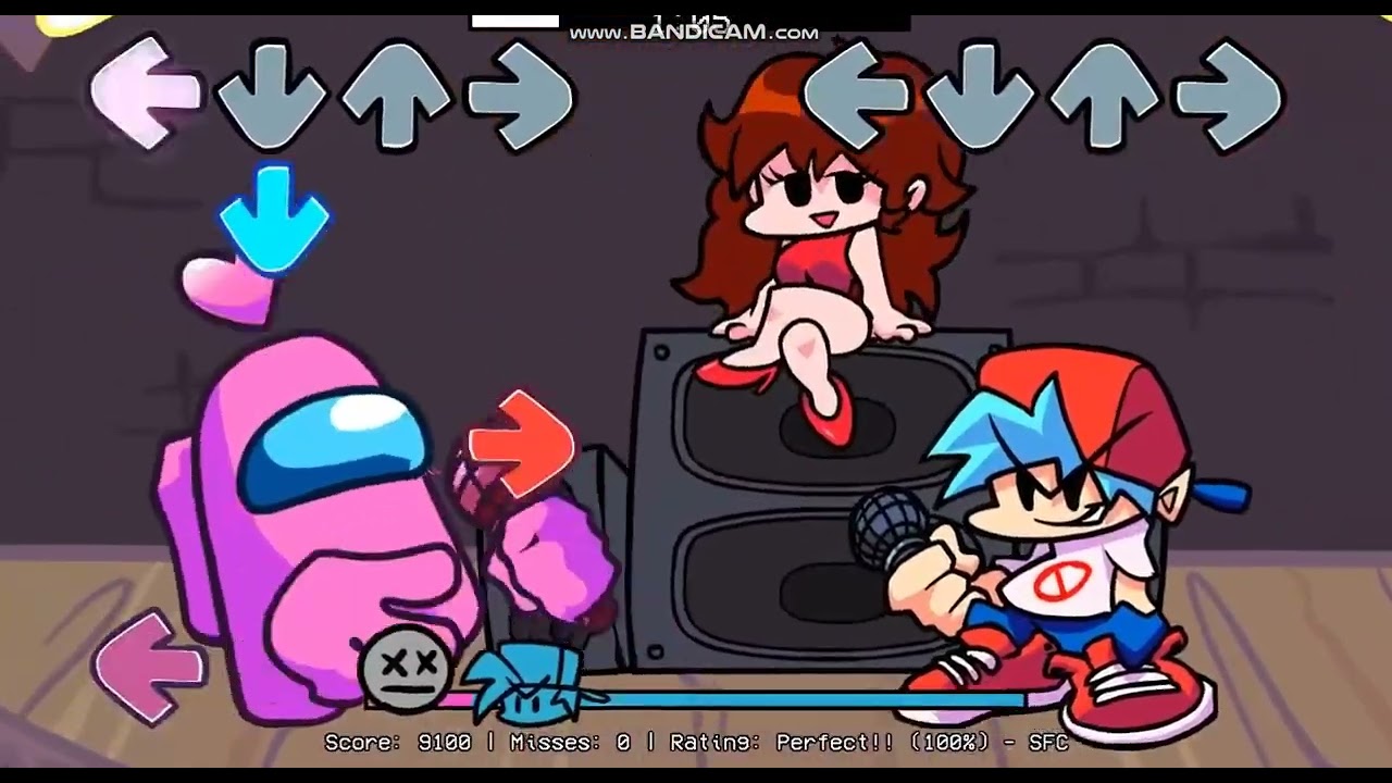 Fnf Vs Impostor V4 Fanmade Pink Test By Eef Youtube