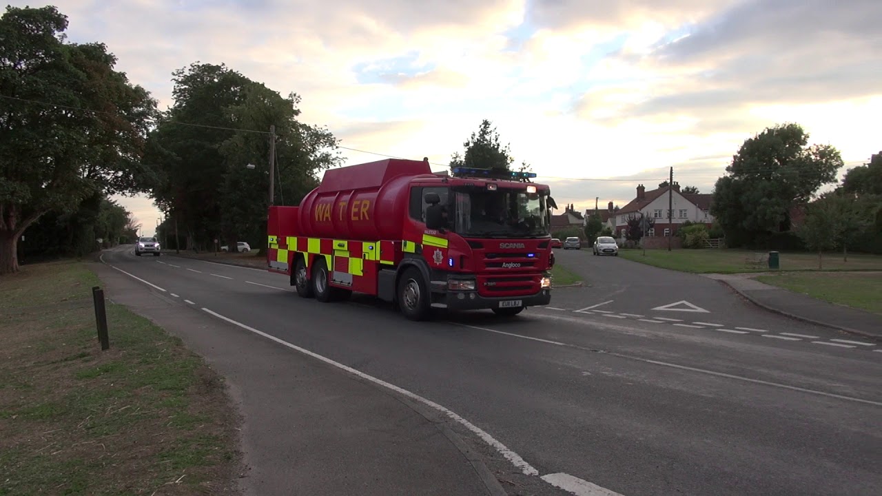 Essex Fire & Rescue Service- Halstead Water Carrier responding August ...