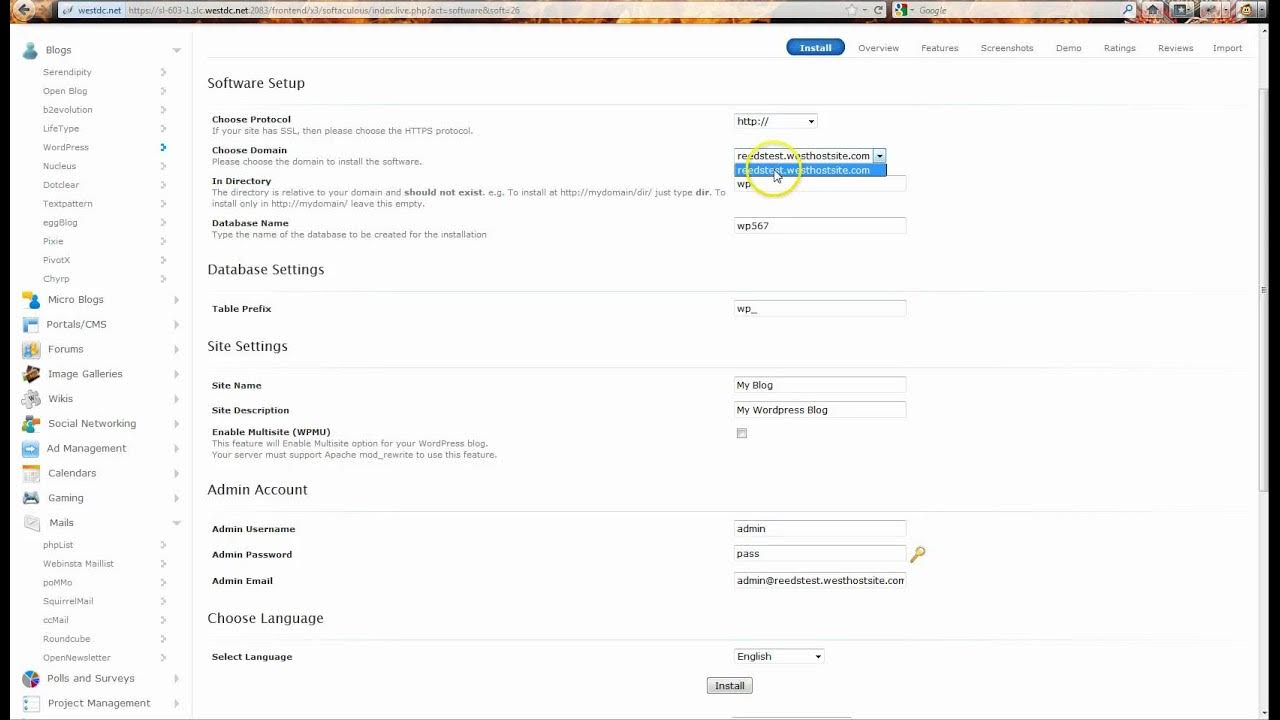 Installing Applications in cPanel | How to install WordPress, Drupal, Zen Cart and more in ...