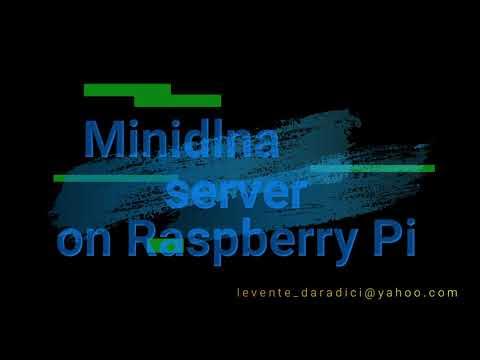 MiniDLNA MEDIA server on Raspberry Pi - YouTube