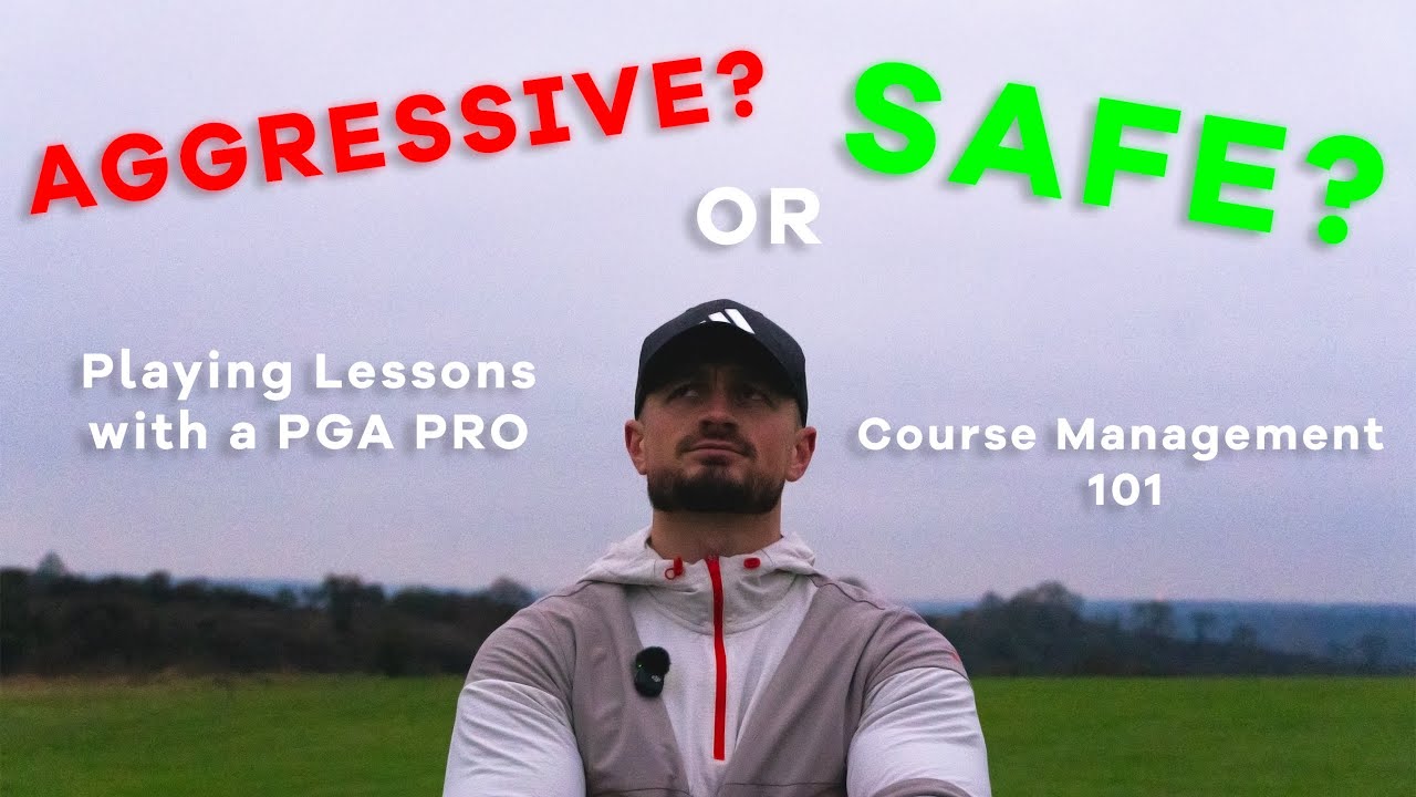 Playing Lessons with a PGA Pro - Course Management 101 - YouTube