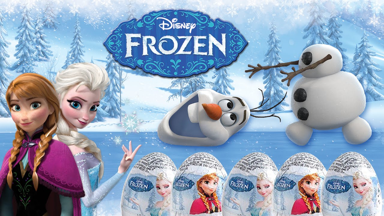 Disney Frozen Olaf the Snowman Toy Unboxing & Zaini Frozen Surprise ...