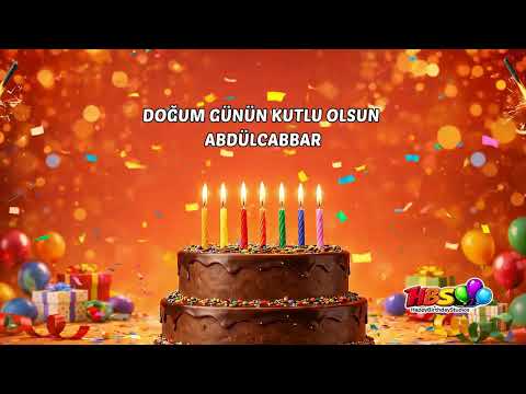 DOĞUM GÜNÜN KUTLU OLSUN ABDÜLCABBAR
