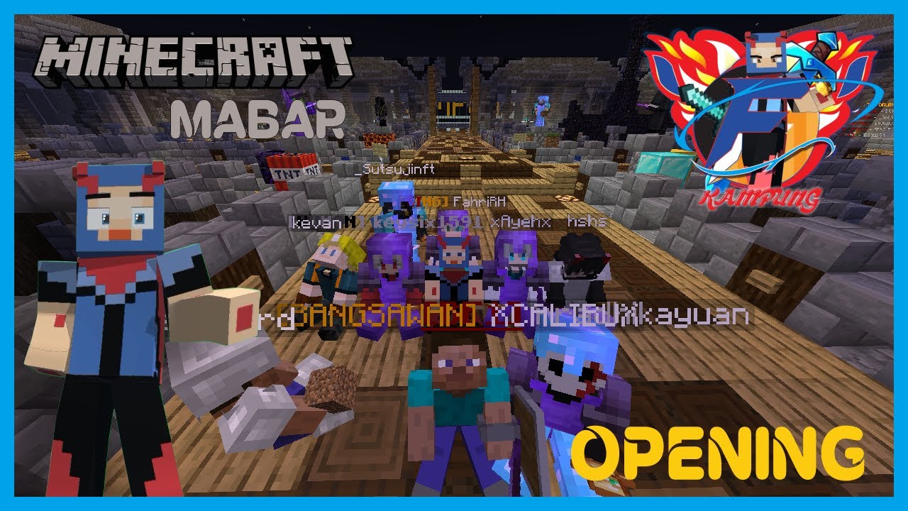 🔴 Mabar Guys Hard Mode !! - Minecraft Server Kampung Firman - YouTube