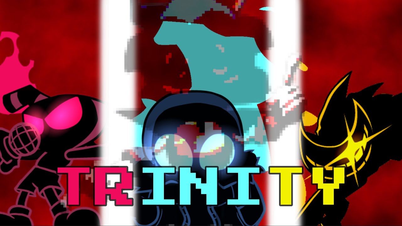【FNF】trinity but indie cross sings it - YouTube
