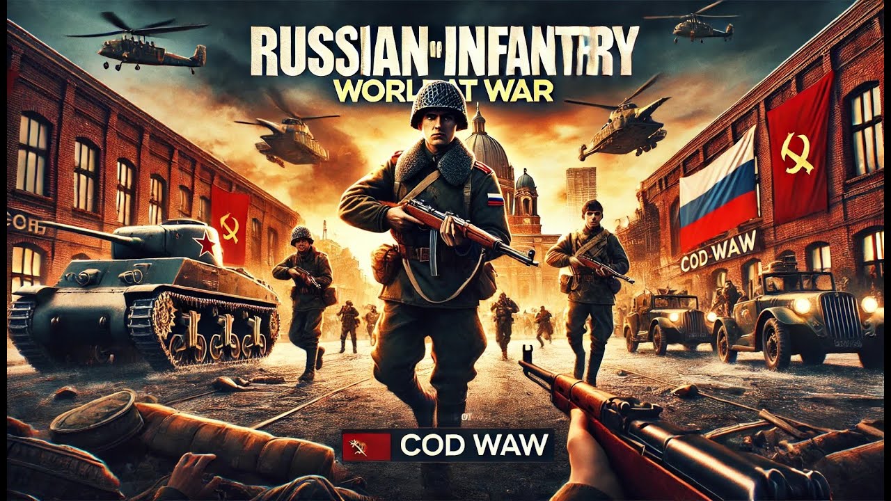 Russian Army Entering in Berlin || WW2 || COD WAW - YouTube